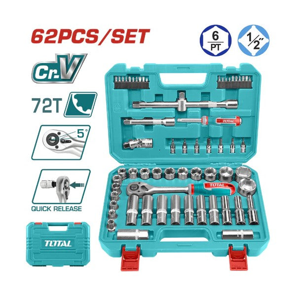 RACHE CON COPAS 1/2 X 62 PZS INDUSTRIAL SUPER TOTAL — Herramientas ...