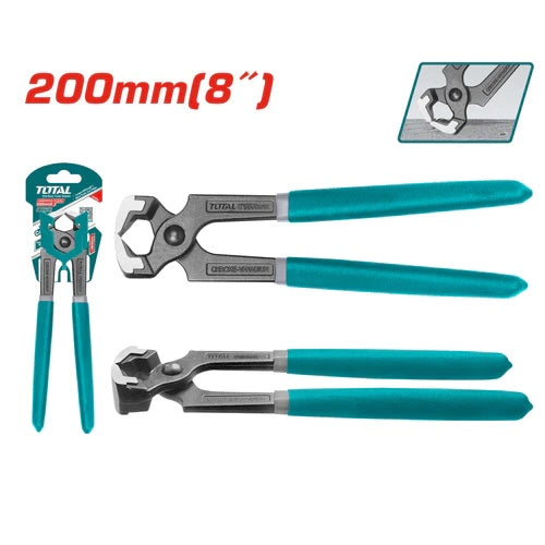 TENAZAS (8") PARA CARPINTERO (TOTAL) — Herramientas Total Store
