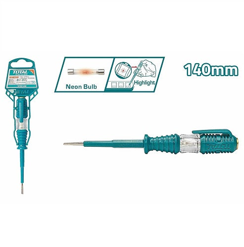 PROBADOR DE CORRIENTE (100-500V) AC PEQUEÑO (TOTAL) — Herramientas ...