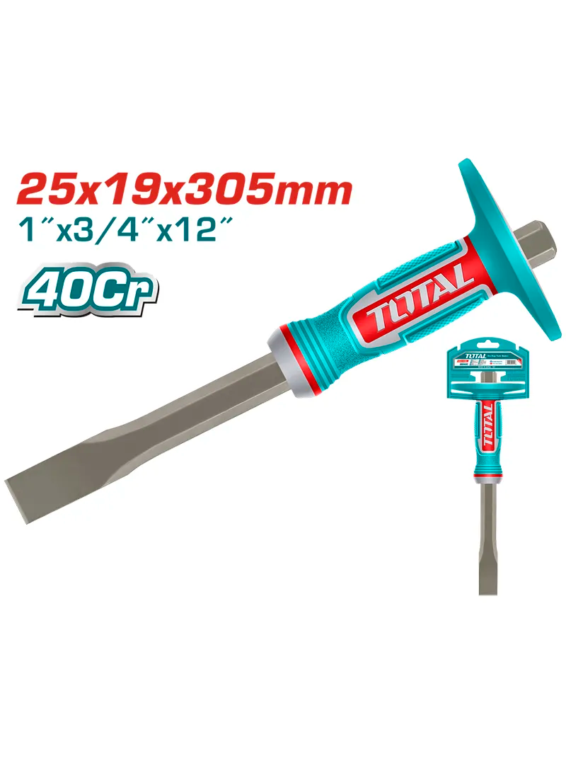 CINCEL PLANO 1" X 3/4" X 12" CON PROTECTOR INDUSTRIAL SUPER TOTAL ...