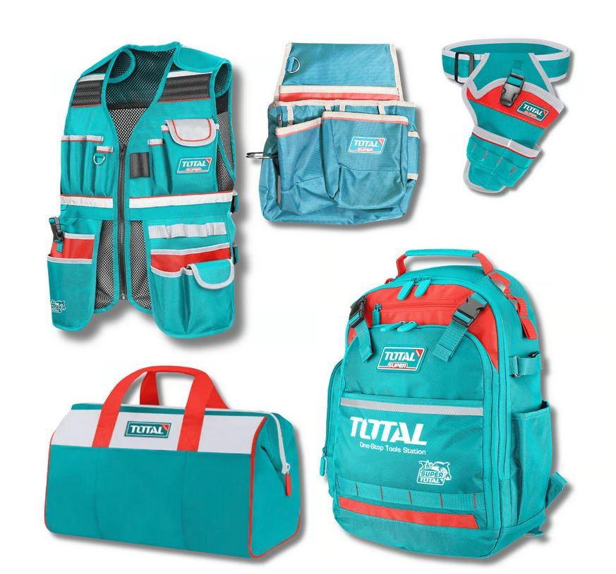 JUEGO DE PORTA HERRAMIENTA X 5 PZS SUPER TOTAL — Herramientas Total Store